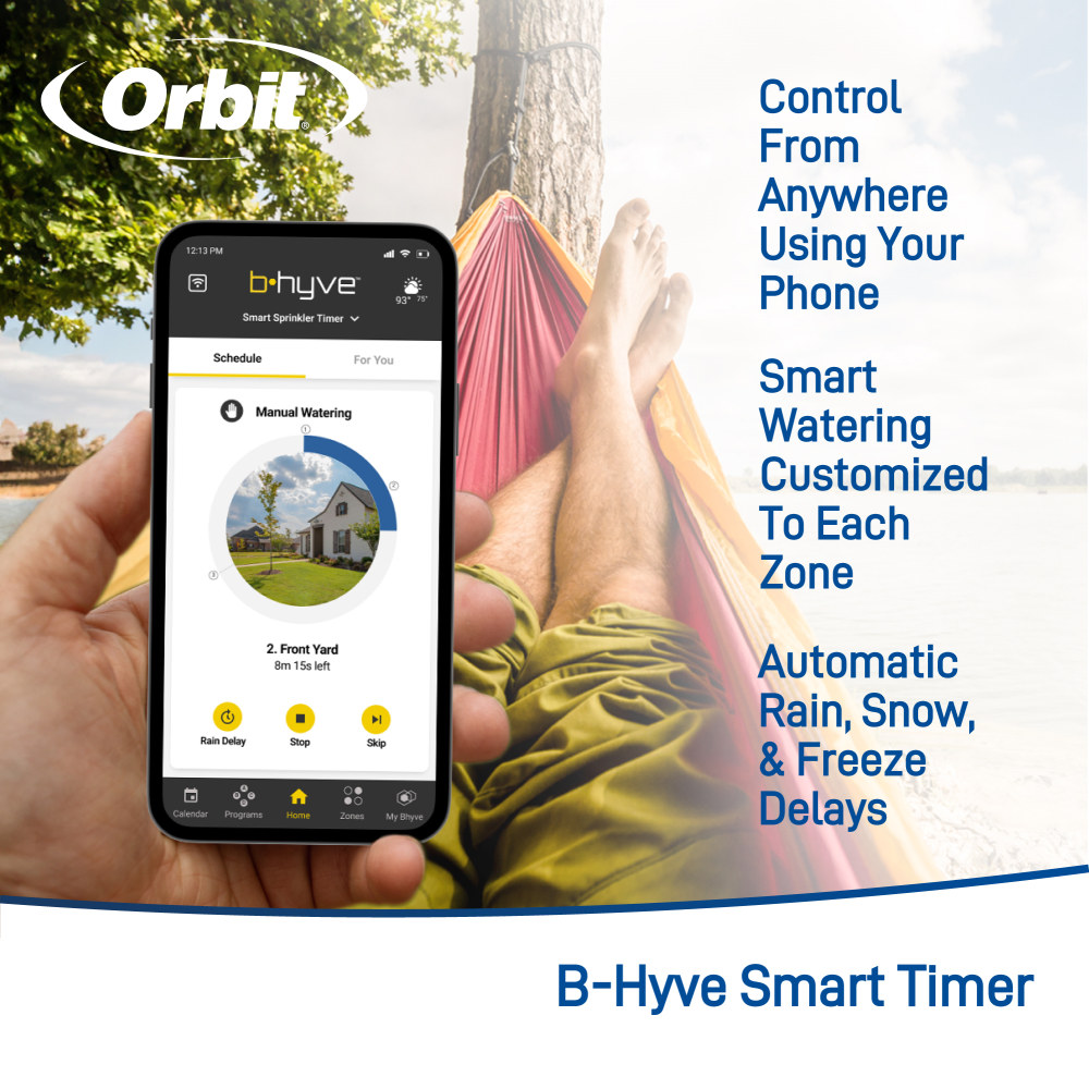 Medium Area All-In-One Sprinkler Kit with B-hyve® Smart Timer – OrbitOnline