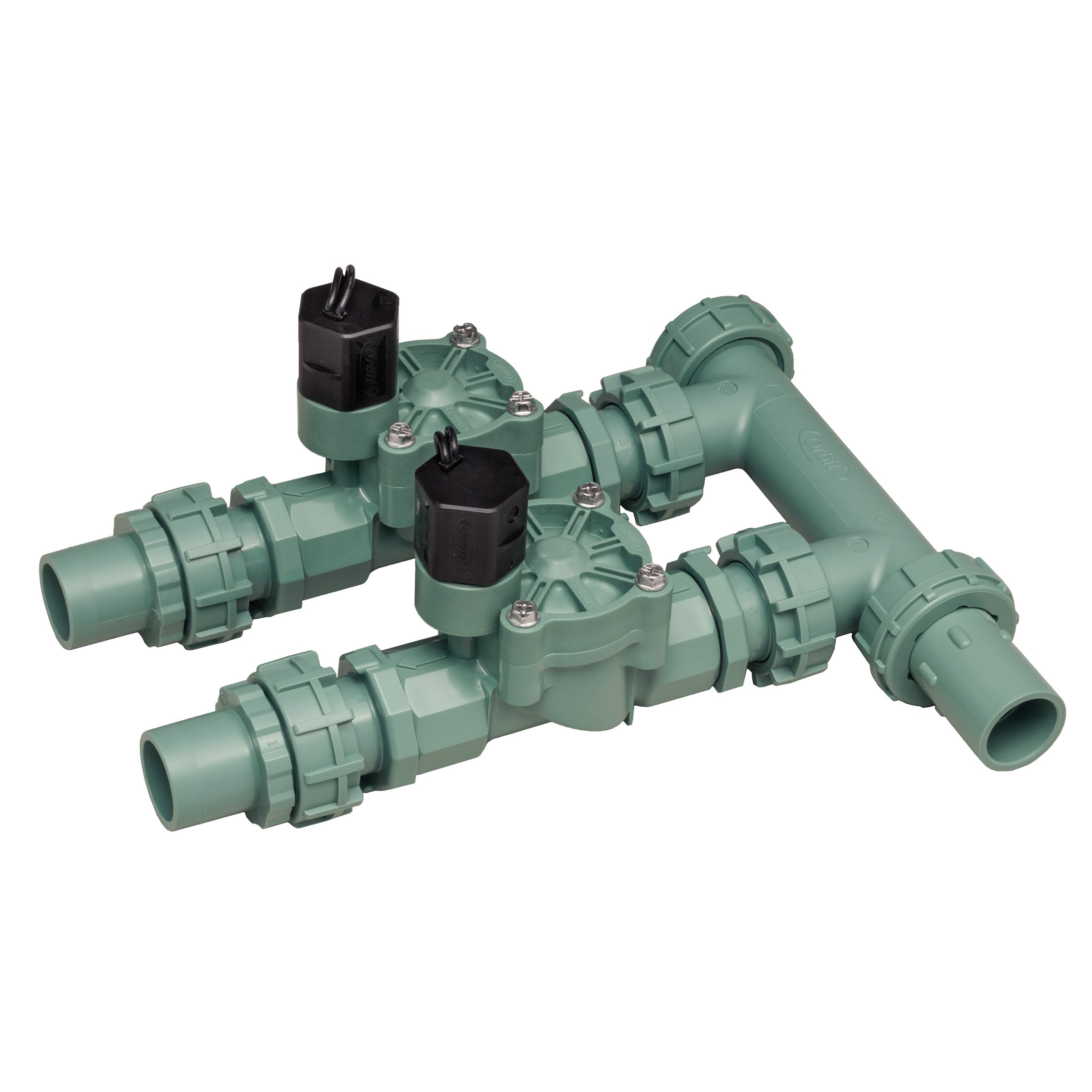 Preassembled 2, 3, or 4 Valve Sprinkler Manifold — Orbit Irrigation