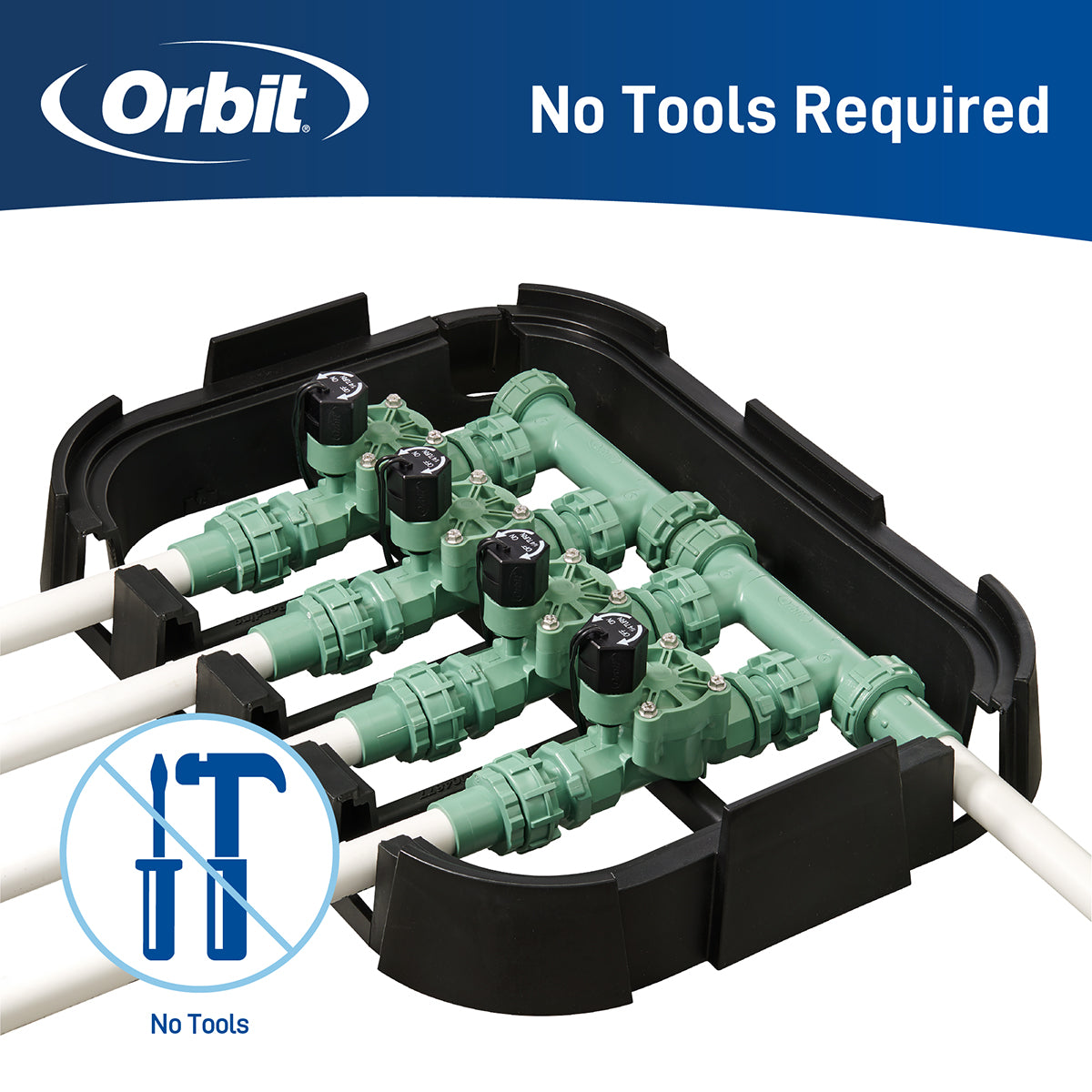 Preassembled 2 or 3 Valve Sprinkler Manifold – OrbitOnline