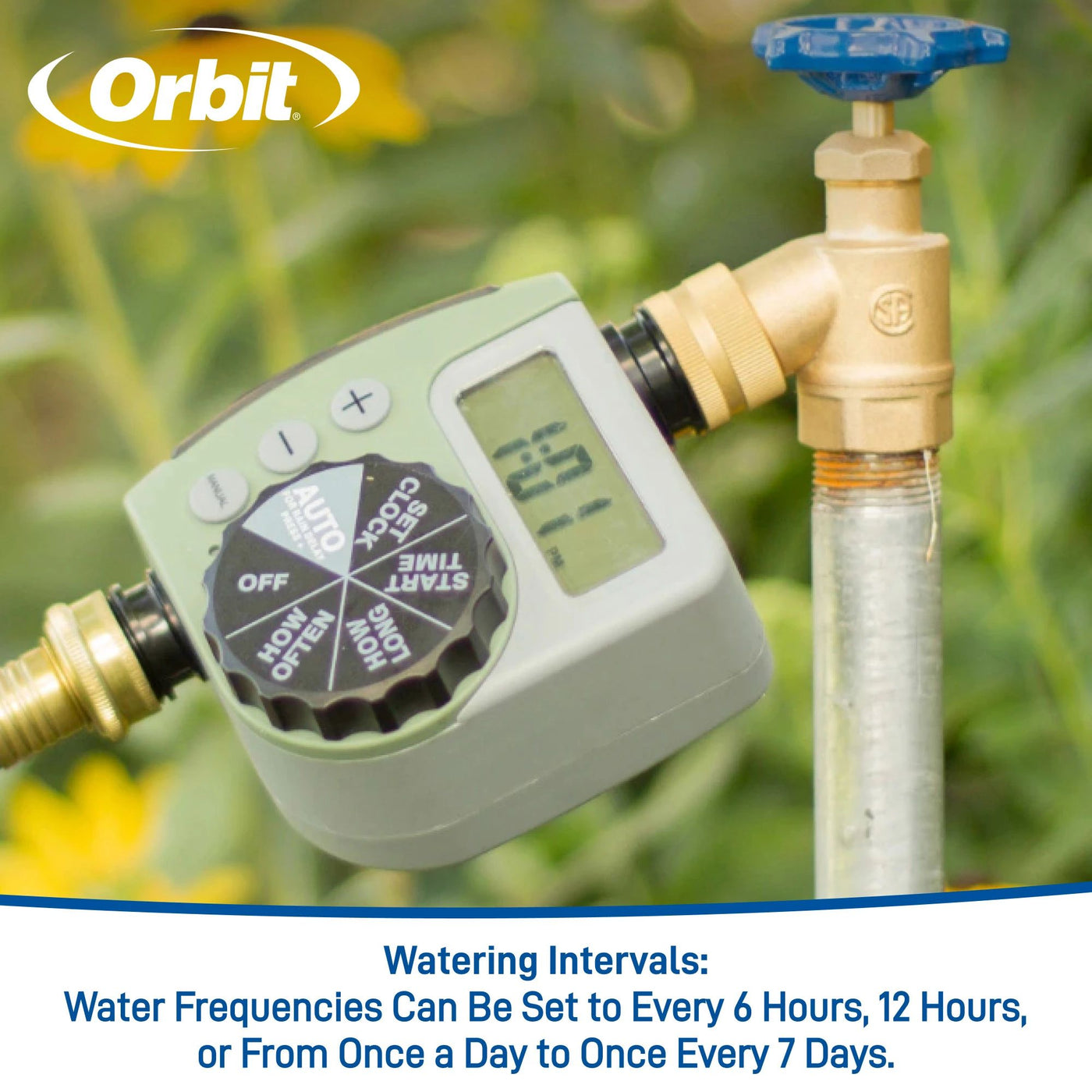 One Outlet Single-Dial Hose Faucet Timer – OrbitOnline