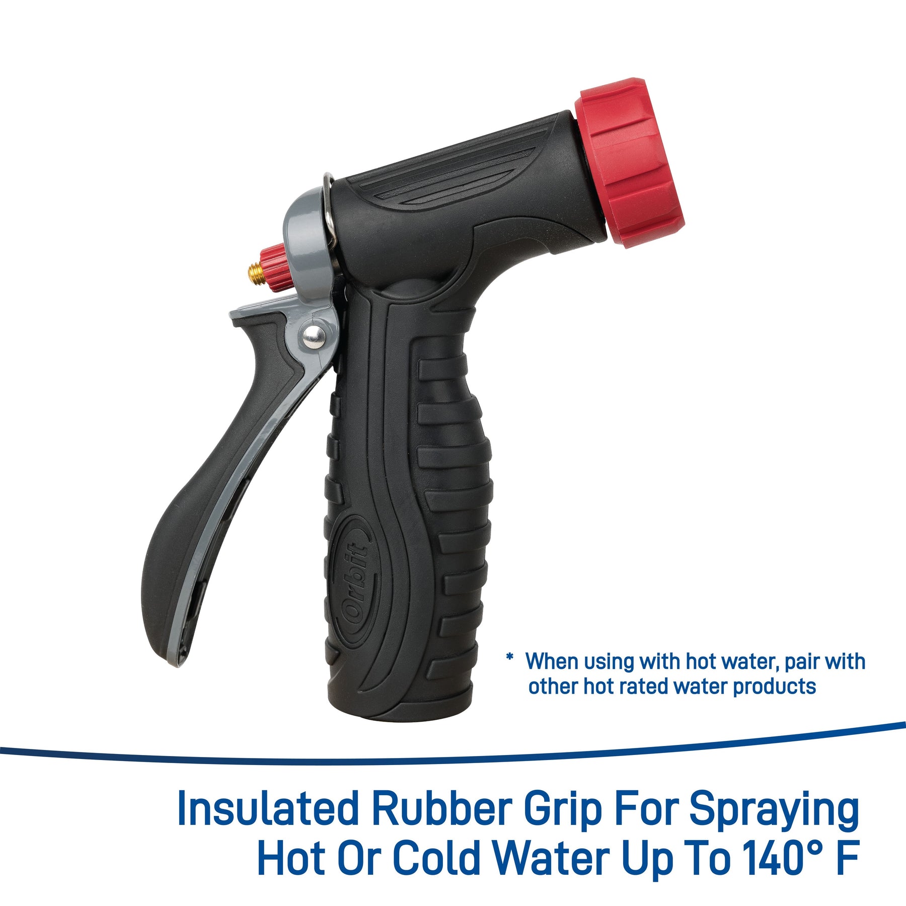 Orbit Pro Adjustable Hot Water Rear Trigger Threaded-Tip Nozzle ...
