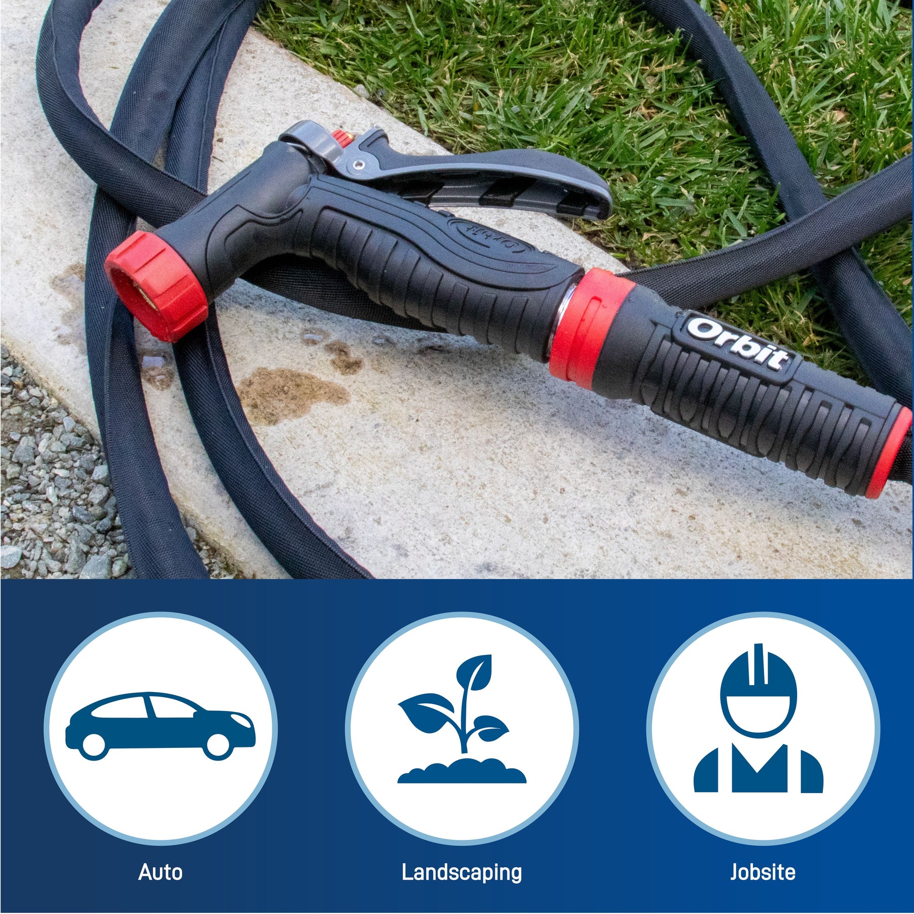 Orbit Pro Adjustable Rear Trigger Threaded-Tip Nozzle – OrbitOnline