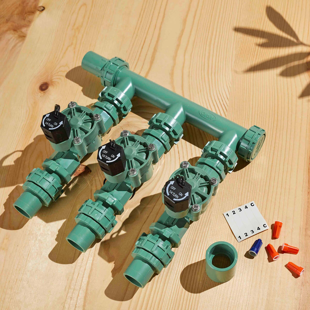 Preassembled 2 or 3 Valve Sprinkler Manifold – OrbitOnline